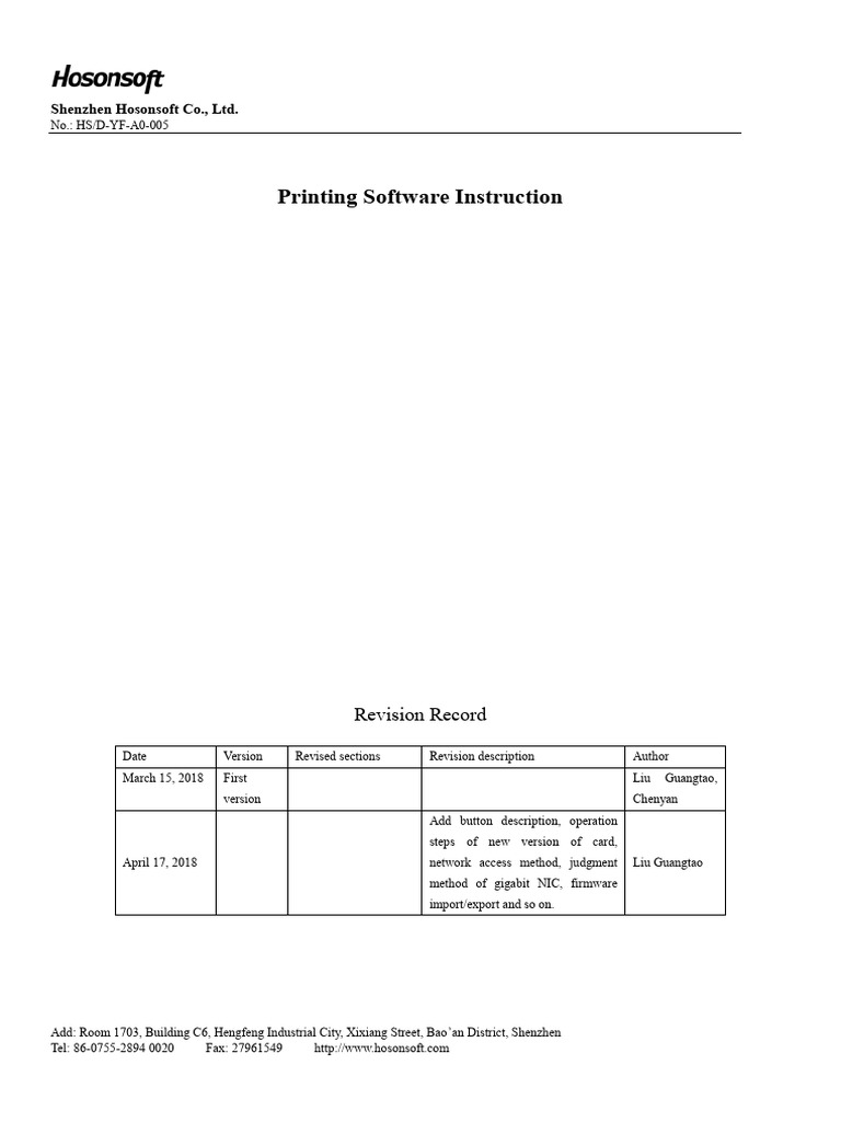 Printing Software Instruction-E | PDF | Network Interface Controller | Computer File