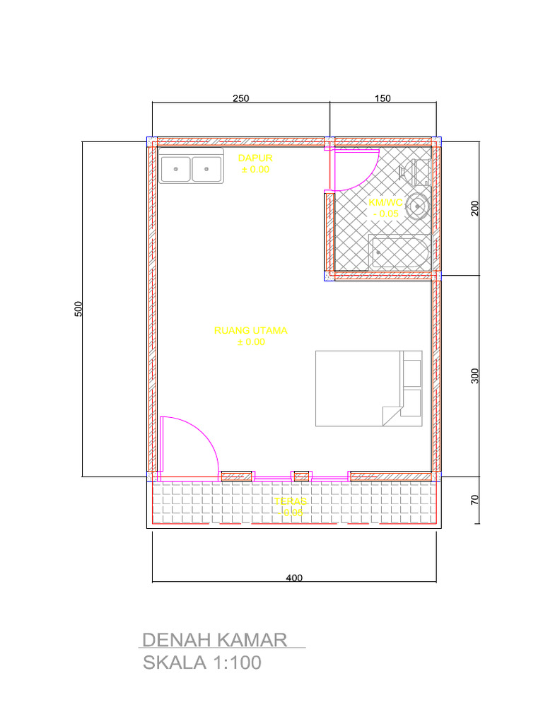 TPM 4 Gambar Kamar Model | PDF