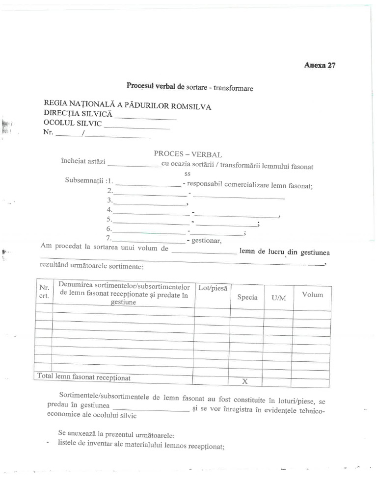 PV de Transformare | PDF