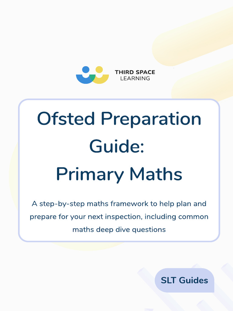Ofsted Preparation Guide - Primary Maths | PDF | Curriculum | Learning