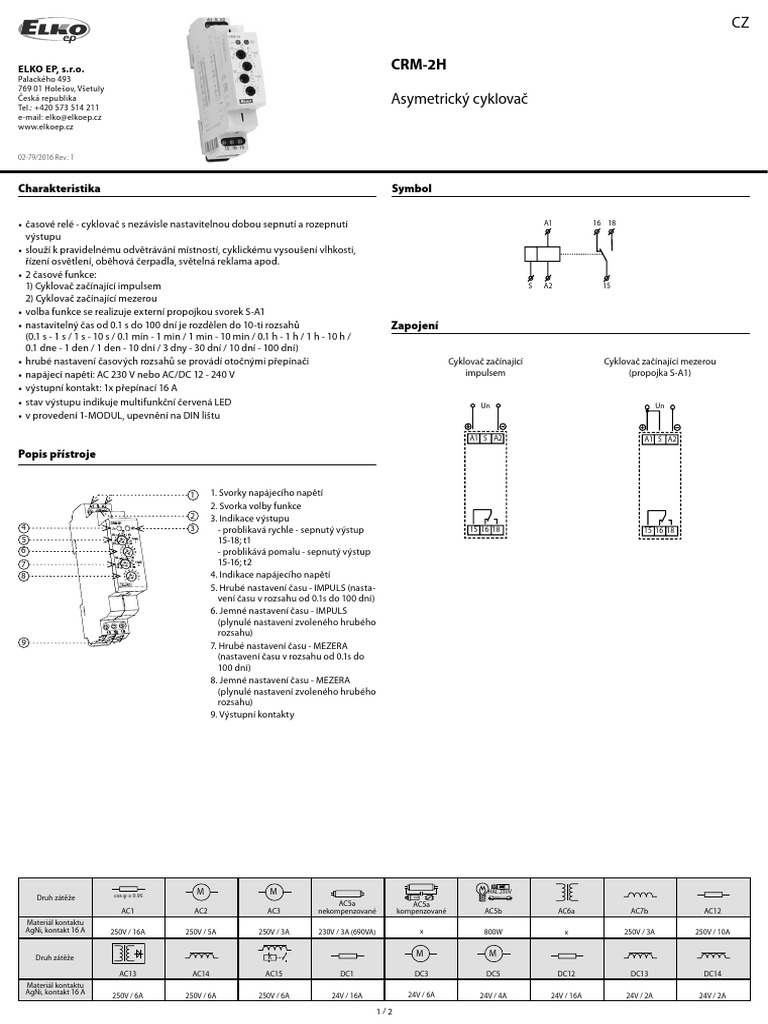 Manual crm-2h | PDF