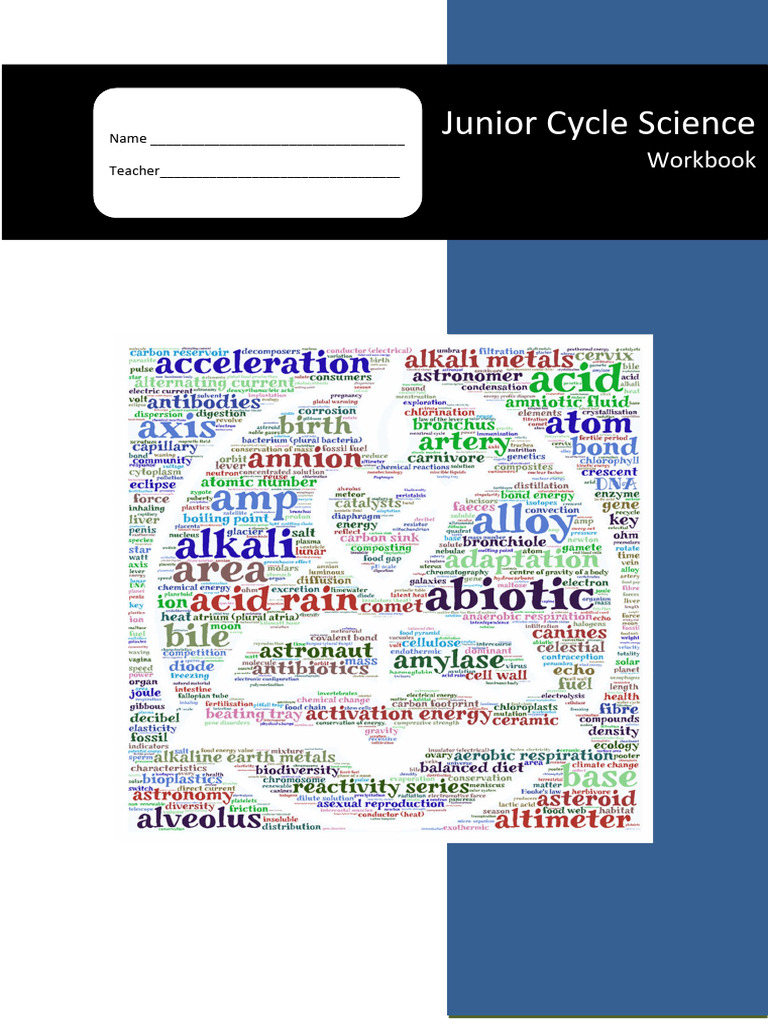 Junior Cycle Science Workbook | PDF | Moon | Greenhouse Effect