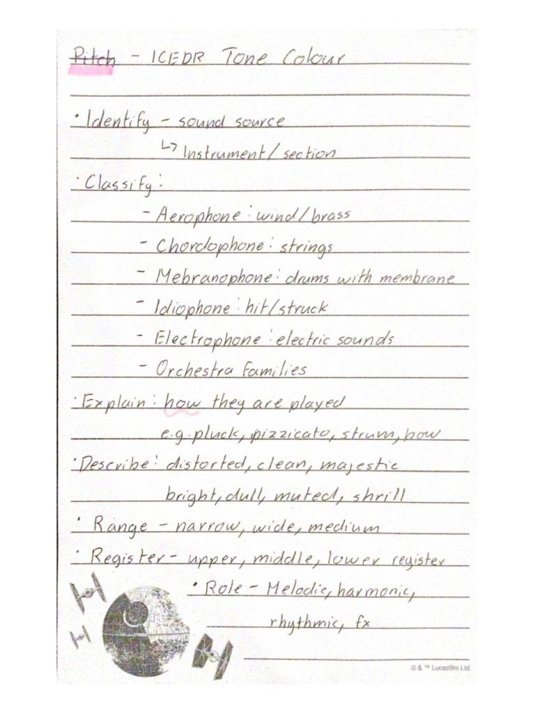 The 6 Concepts of Music - B5 | PDF