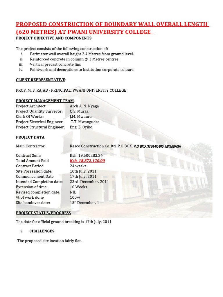 Retaining Wall | PDF