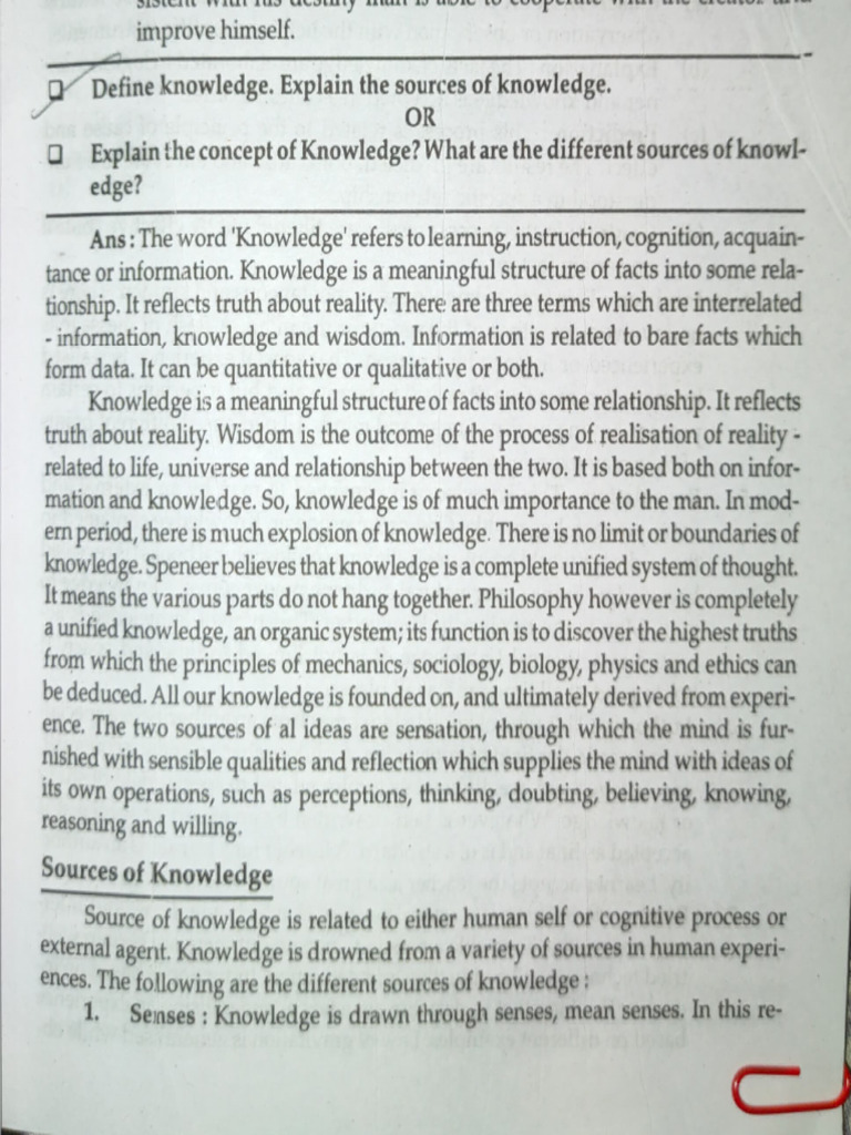 Ynit 2 Imo Questions PPR 2 | PDF | Knowledge | Reason