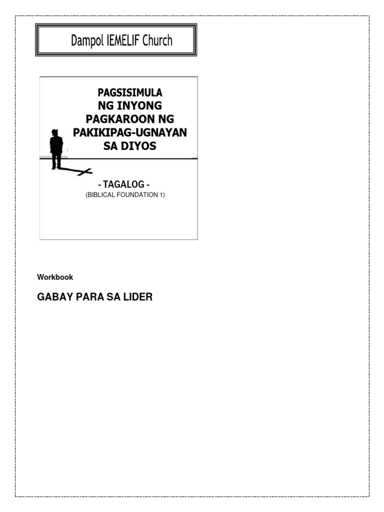 Bf1 Tagalog Leadersguide | PDF