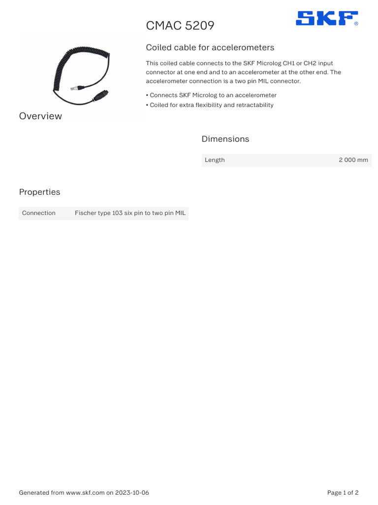 SKF CMAC 5209 Specification | PDF | License | Application Software