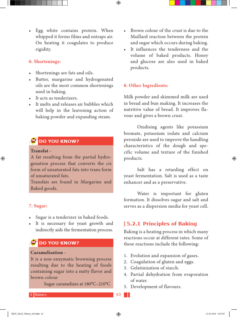 Baking Ingredients & Methods Guide | PDF | Breads | Biscuit