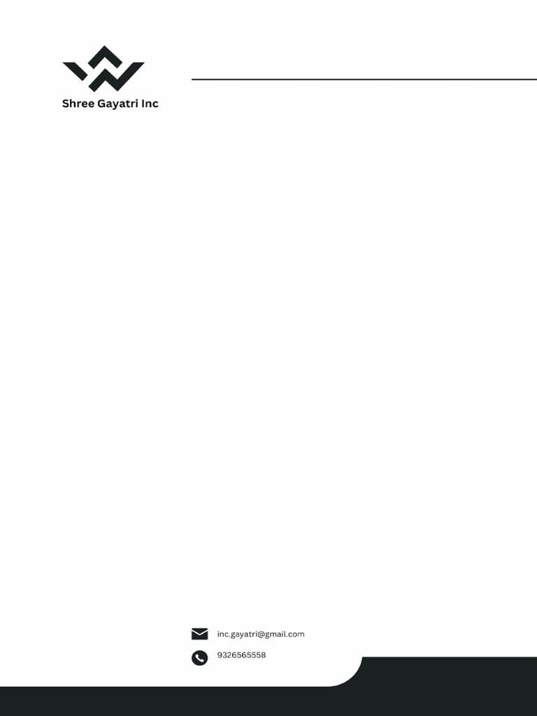 Minimalist Business Letterhead | PDF