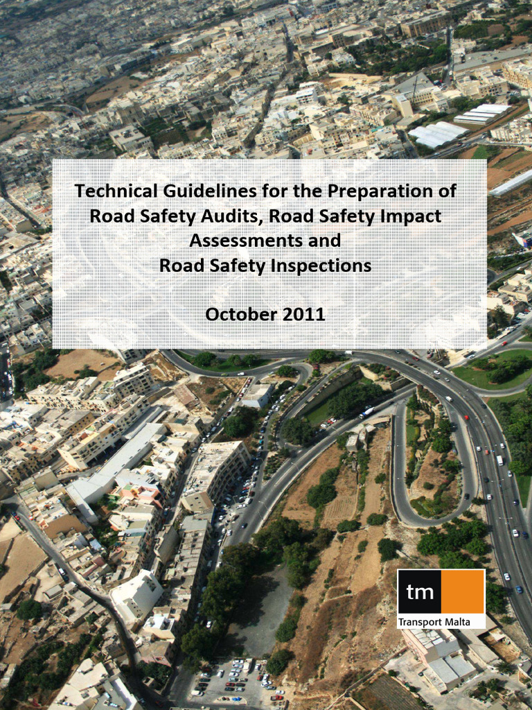 Malta National Guidelines | PDF | Traffic Collision | Road Traffic Safety