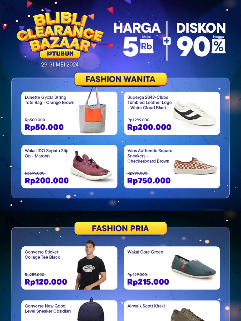 Bazaar Blibli KSTubun Catalog | PDF