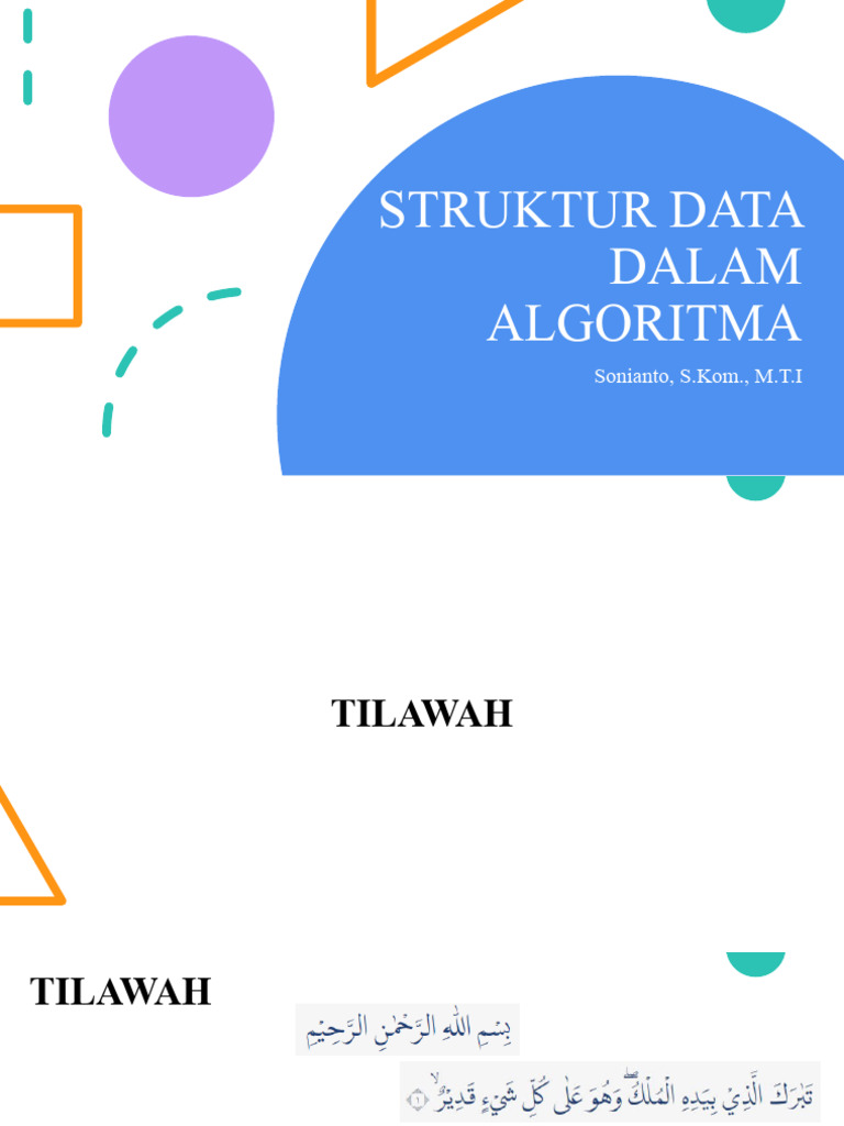 Materi III Struktur Data Algoritma | PDF