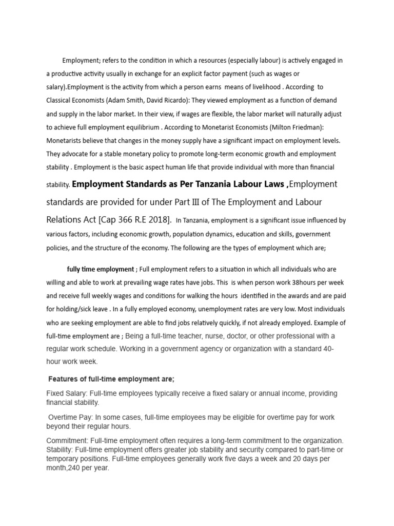 Group Economics | PDF | Employment | Economics