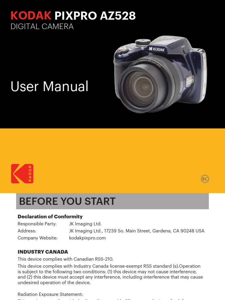 Az528 Usermanual en | PDF | Digital Camera Modes | Shutter Speed