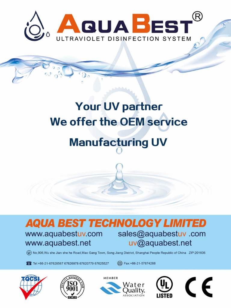 Aquabest Full Catalogue | PDF