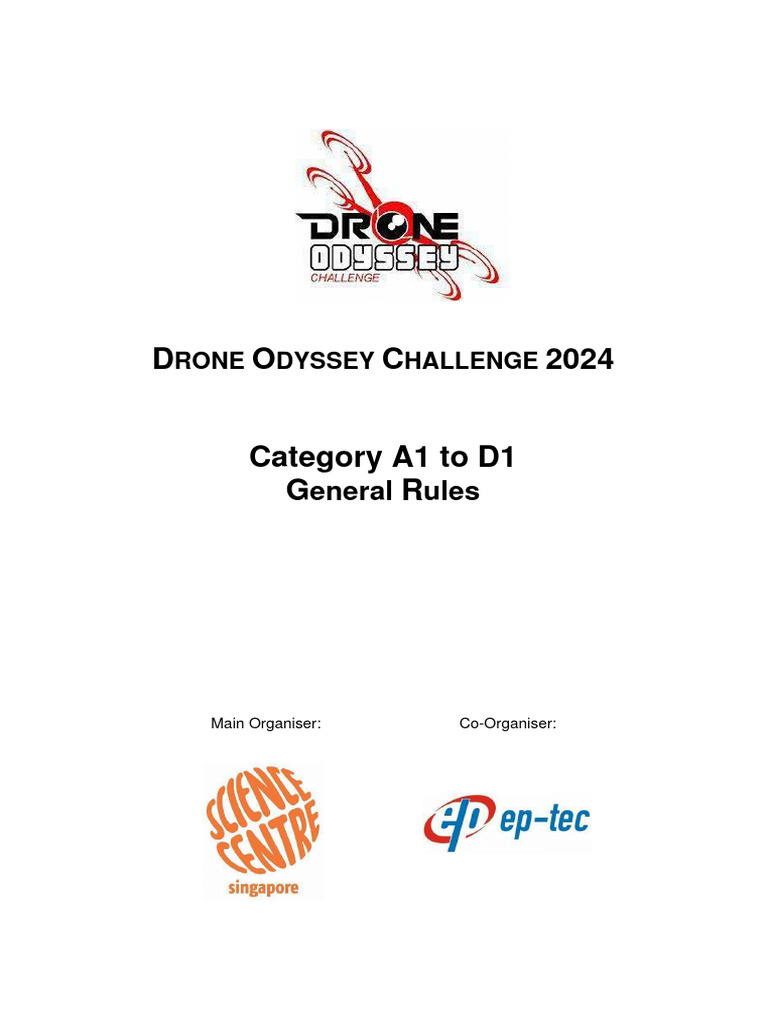 Doc24 General Rules Booklet | PDF | Unmanned Aerial Vehicle