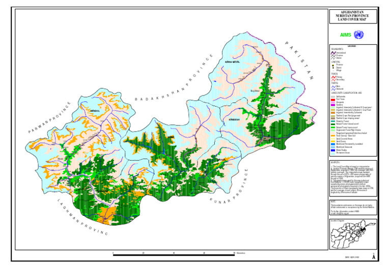 Nuristan Map | PDF