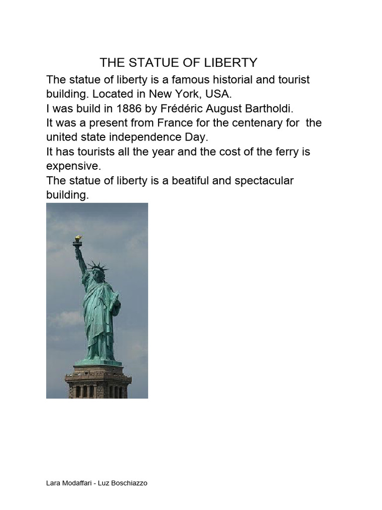 The Statue of Liberty | PDF