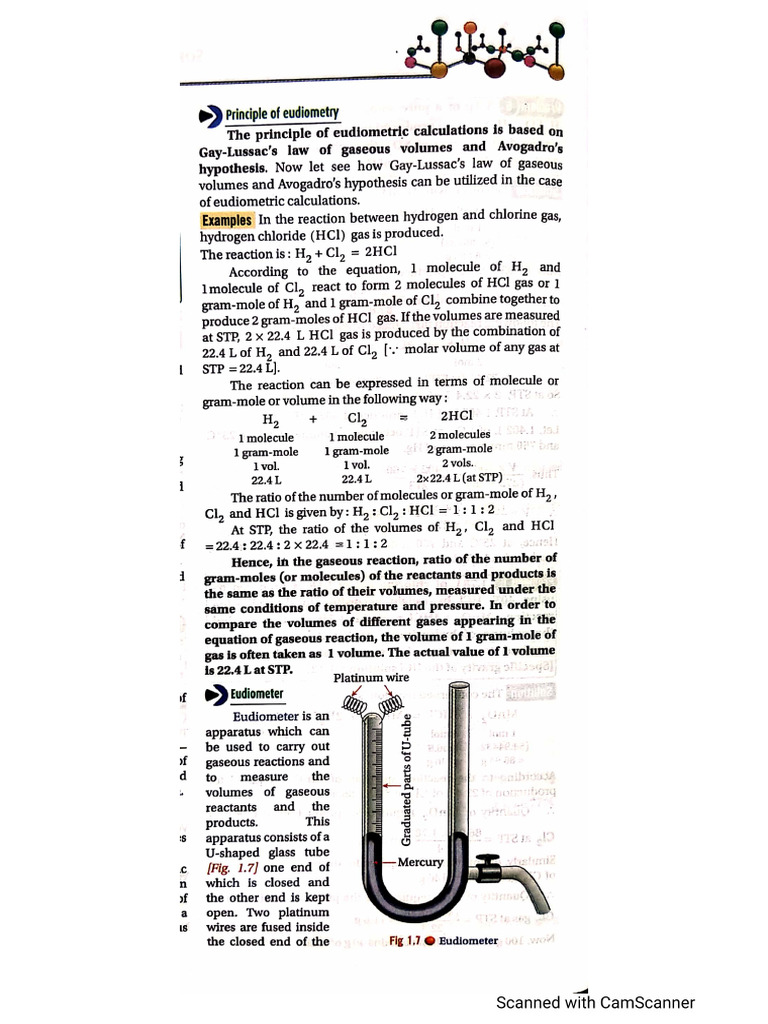 Eudiometry Entrance Exam | PDF