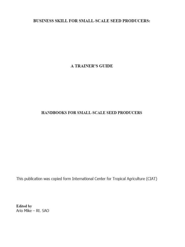 BUSINESS SKILL FOR LSBs | PDF | Cost | Market (Economics)