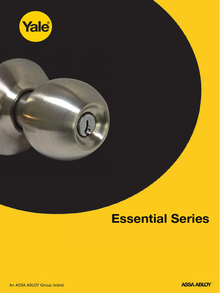 2.4 - Yale Essential Series Product Catalog 2018 | PDF