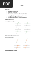 Third Space Learning Angles GCSE Worksheet | PDF | Triangle | Polygon