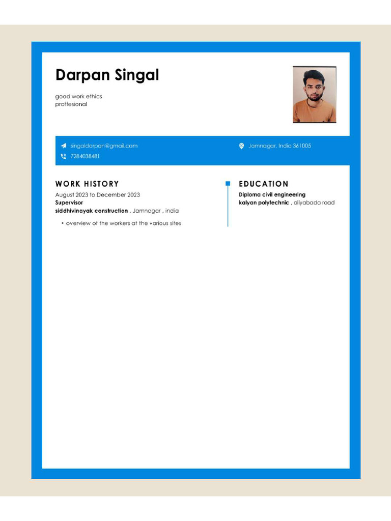 Darpan Resume | PDF