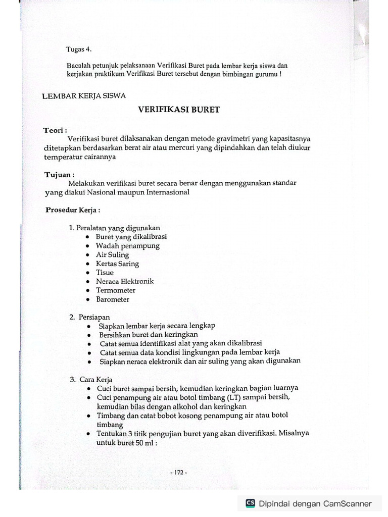 Cara VERIFIKASI BURET | PDF
