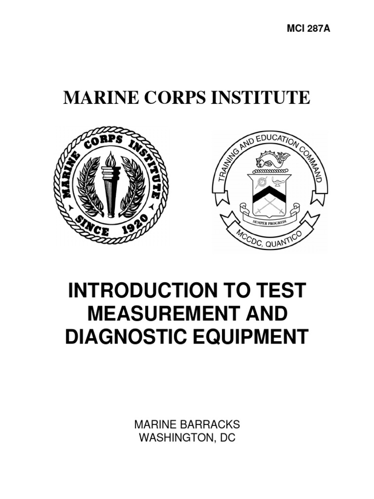 Marine Corps TMDE Course Guide | PDF | Cardiopulmonary Resuscitation ...