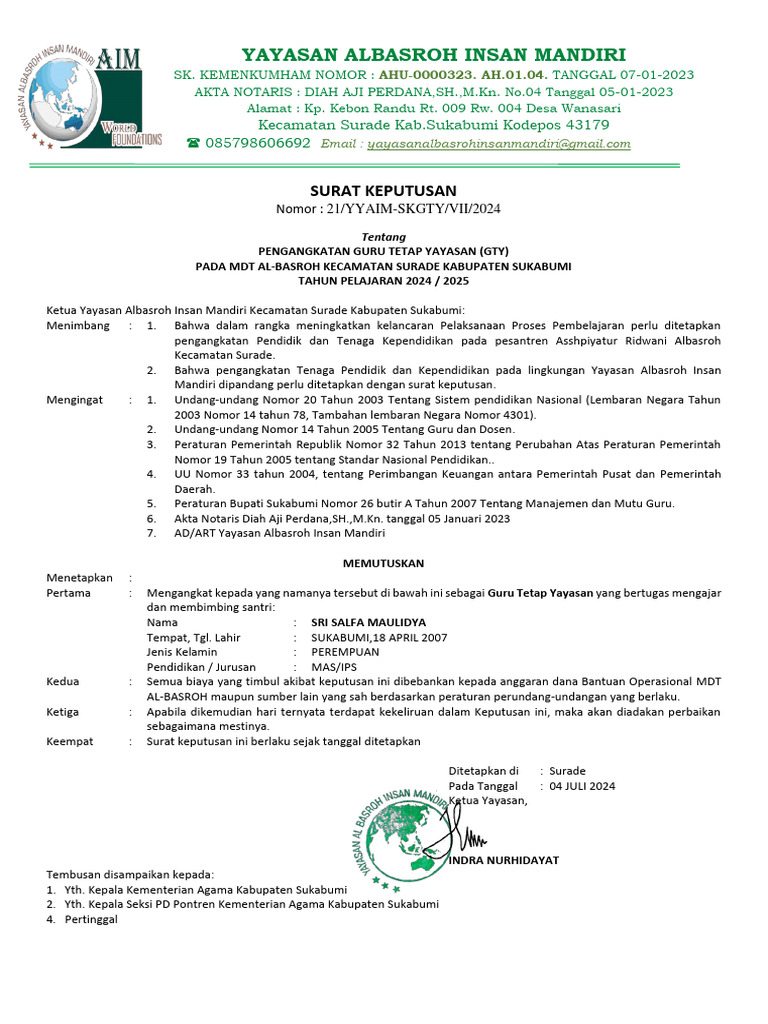 Sri Salfa Maulidya | PDF