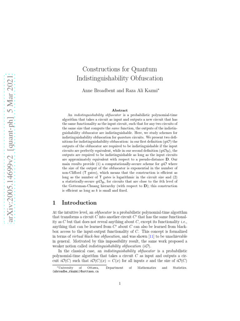 2021 Quantico | PDF | Computer Science | Quantum Mechanics