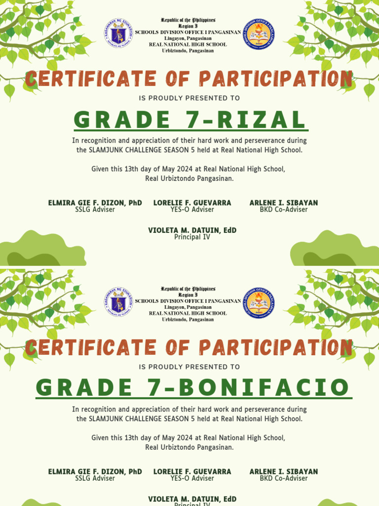 Green Minimalist Modern Forest Conservation Appreciation Certificate | PDF