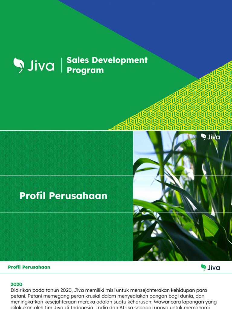 Program Pengembangan Sales Jiva 2024 | PDF | Karier & Perkembangan ...