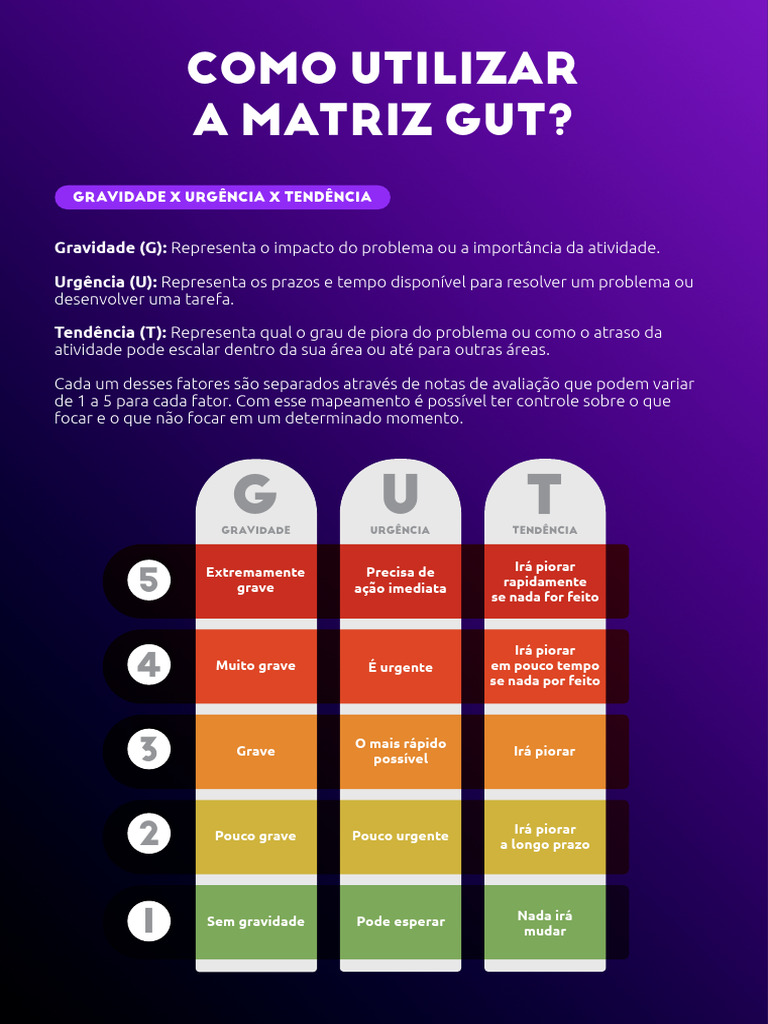 Infográfico Matriz GUT | PDF | Irã