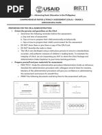 Grade 1 Modified CRLA Assessment Tool | PDF | Learning | Learning Methods