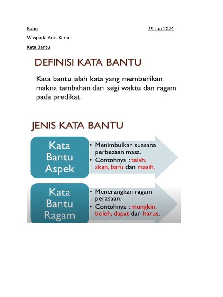 Waspada Arus Karau | PDF