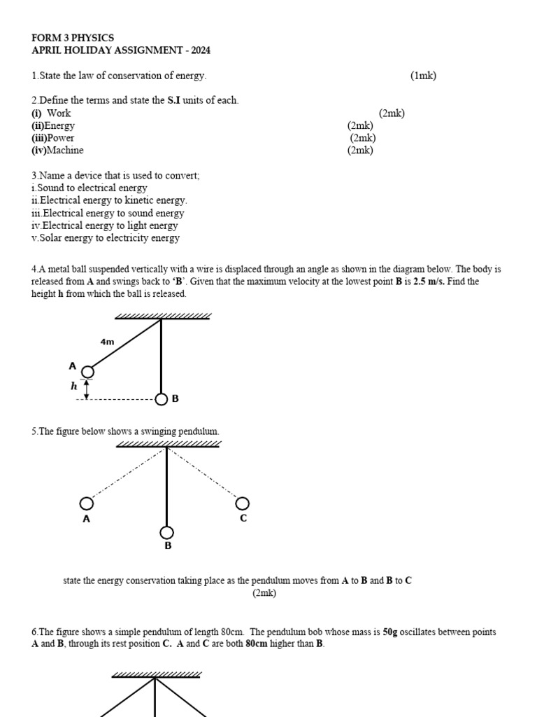 PHYSICS F3 | Download Free PDF | Force | Lever