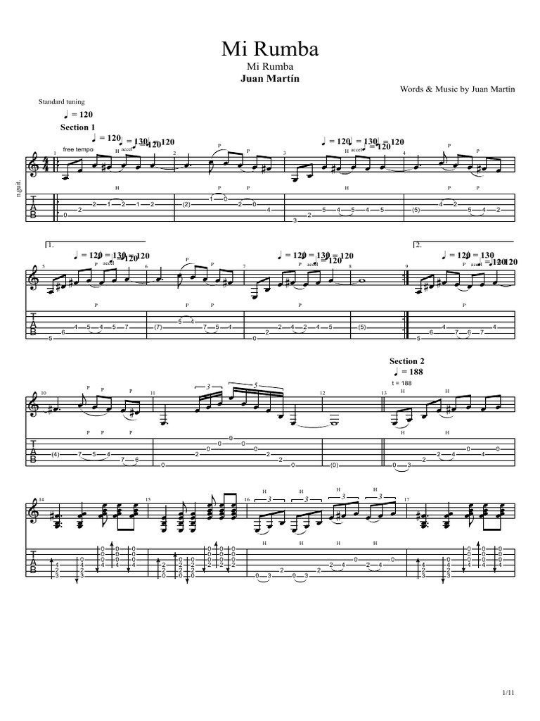 Martin, Juan - Mi Rumba | PDF