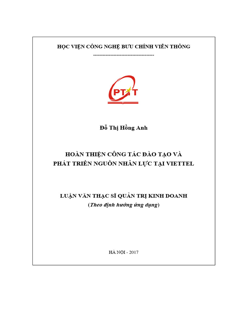 Xemtailieu Hoan Thien Cong Tac Dao Tao Va Phat Trien Nguon Nhan Luc Tai ...