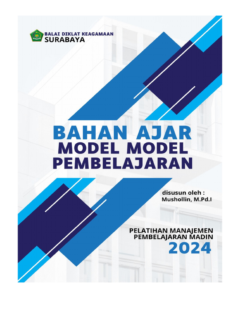 Bahan Ajar Model Pembelajaran Madin | PDF | Pengembangan Diri | Sains ...
