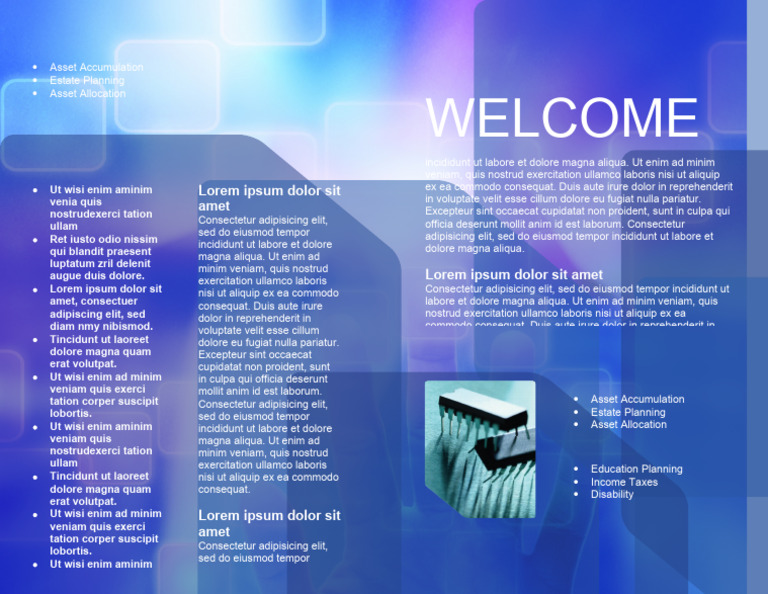 Template Brochure Inside | PDF