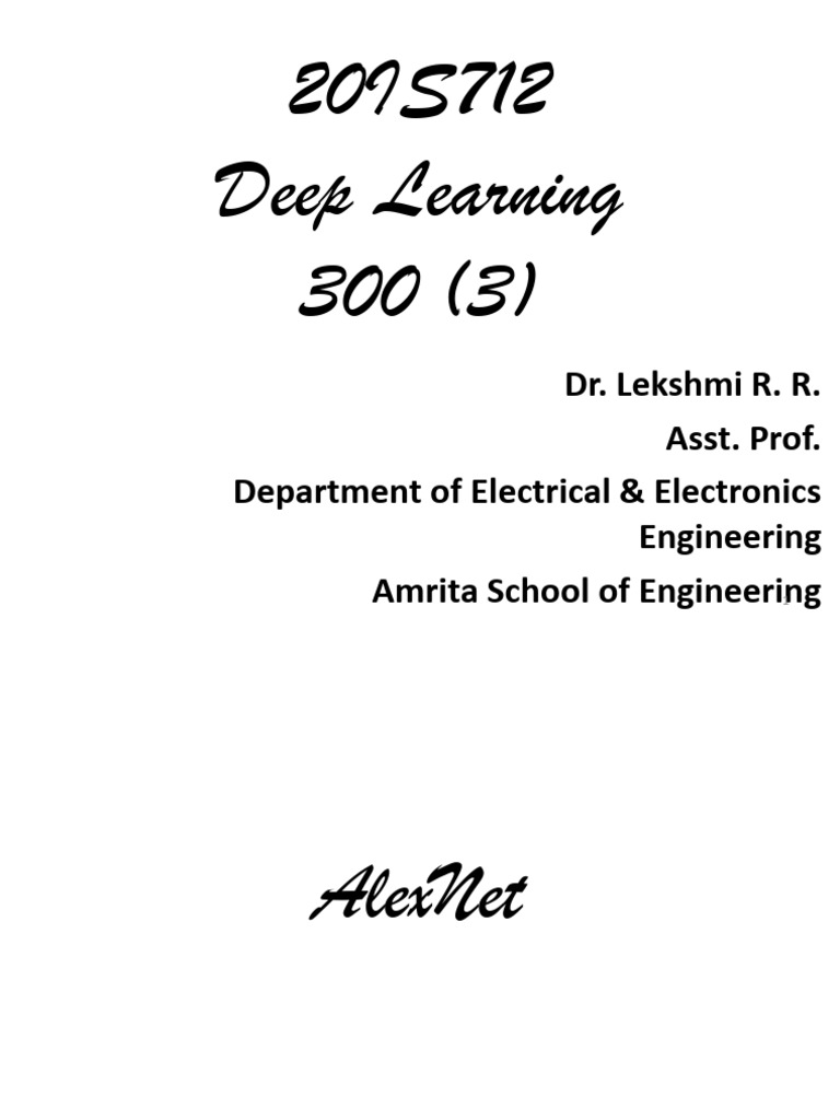 AlexNet | PDF | Machine Learning | Artificial Intelligence