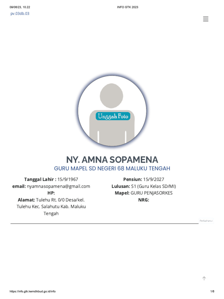 INFO GTK 2023 IBU AMA | PDF