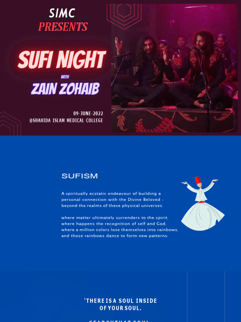 Presentation Sufi Night Final 2 | PDF | Sufism | Religious Belief And Doctrine