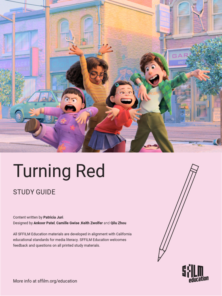 SFFILM - EDU Turning Red Guide | PDF | Animation