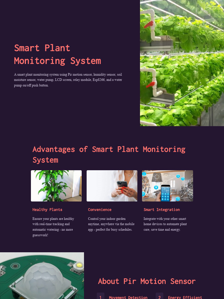 IoT-Based Smart Plant Monitoring System | PDF | Equipment
