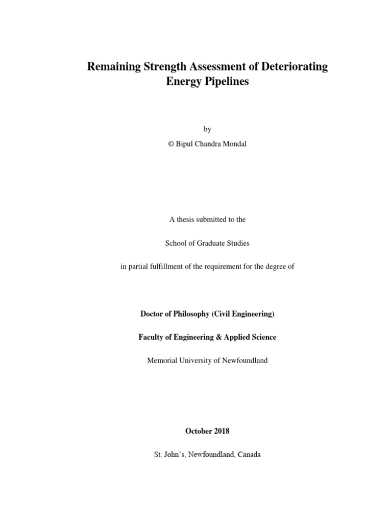Remaining Strength Assessment of Deterio | PDF | Fracture | Strength Of ...