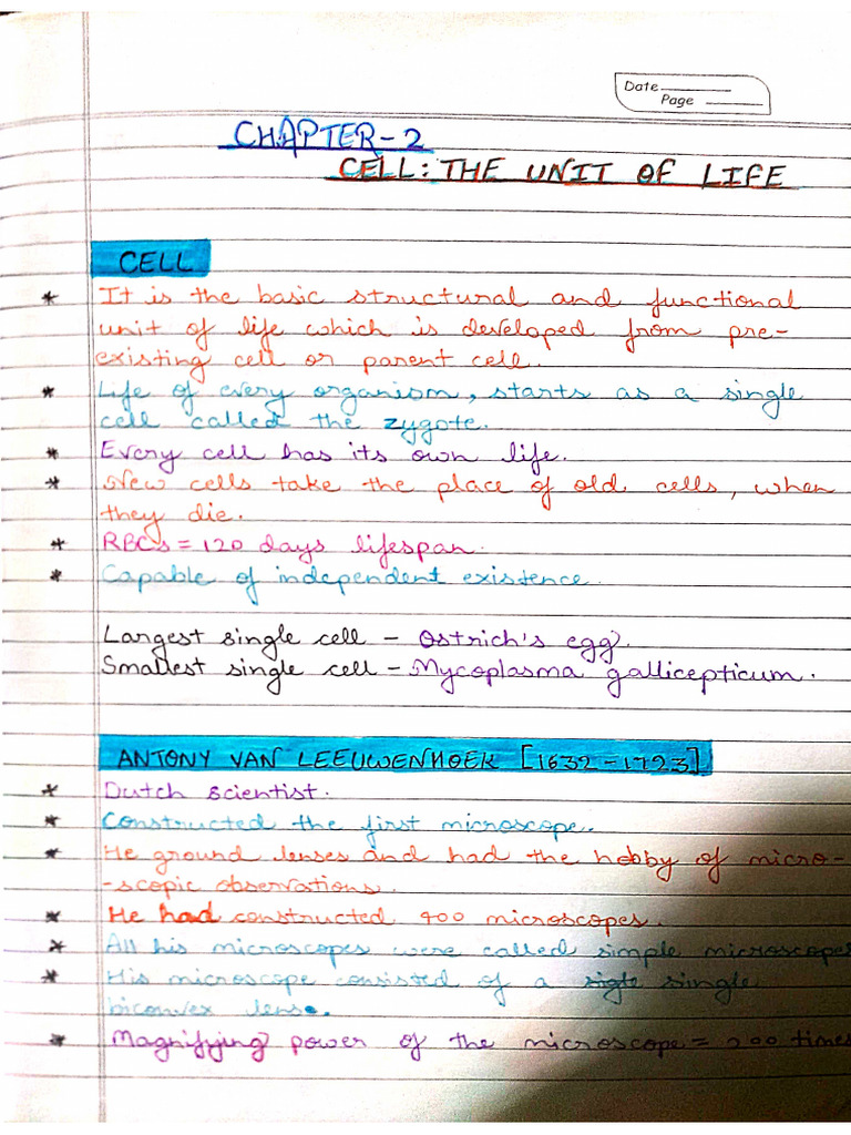 BIO Notes | PDF