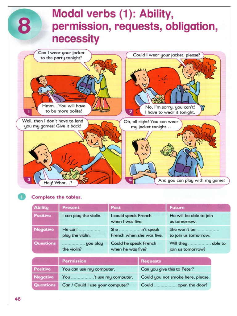 Modal Verbs 1 | PDF