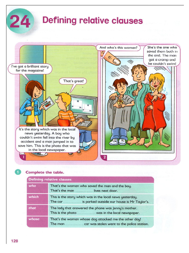Defining Relative Clause | PDF